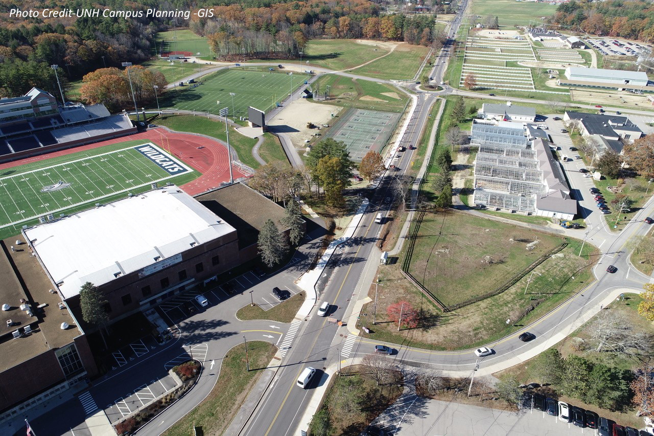 Main Street South Sidewalk Project-University of New Hampshire - CMA Engineers